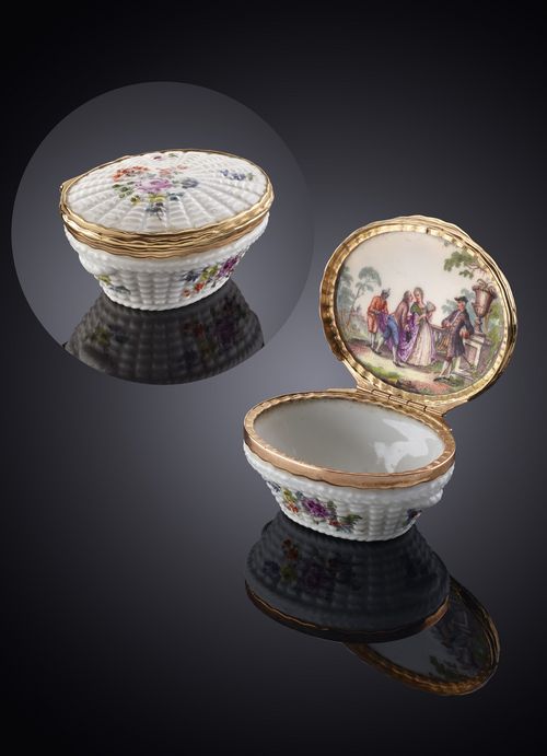 Porcelain Snuff Box – Bamberger Kunst- und Antiquitätenhandel