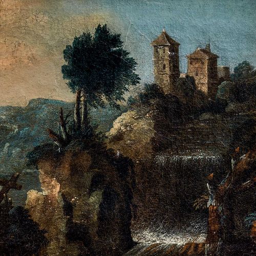 Bemmel, Carl Sebastian von (Attrib.): Küstenlandschaft mit ...